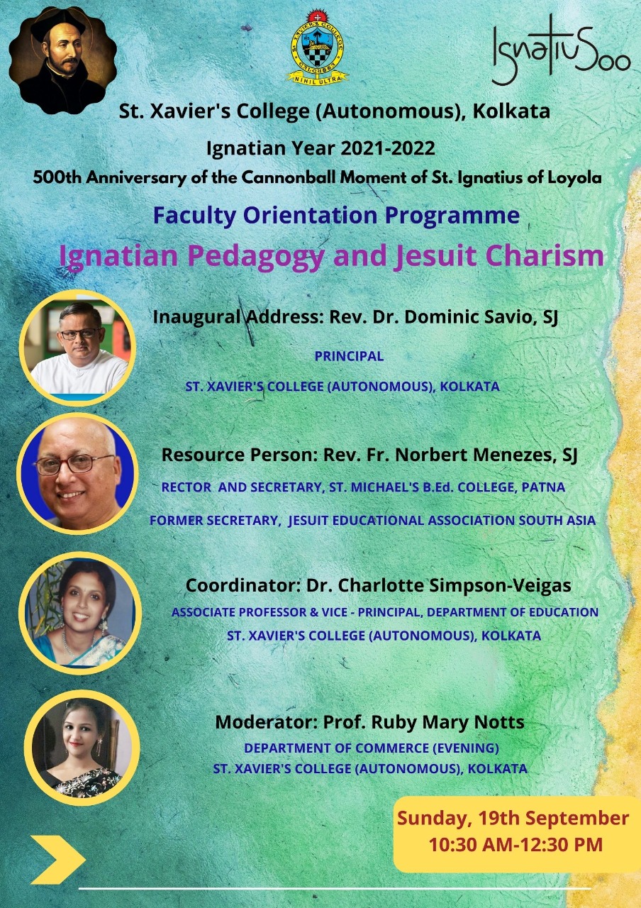 Ignatian Year 2021-22 – St. Xavier's College