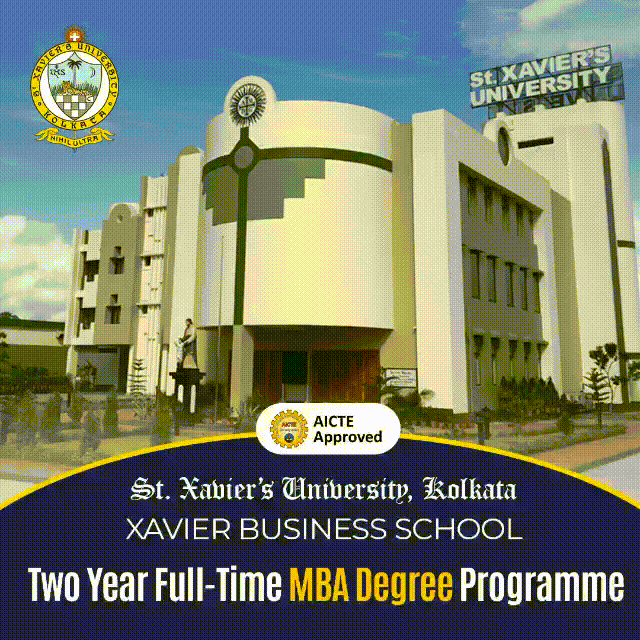 MBA Admissions 2023 at SXUK – St. Xavier's College